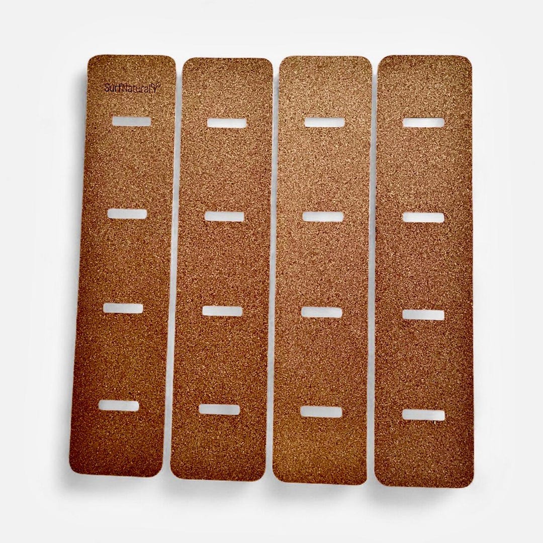 Eco Cork Surfboard Traction Pad: Natural Surfing Accessory - Etsy