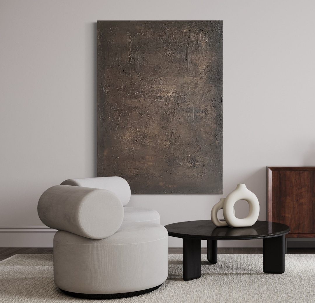 Textured Minimalist Canvas Art | Custom Art | Home Decor | Minimalist ...