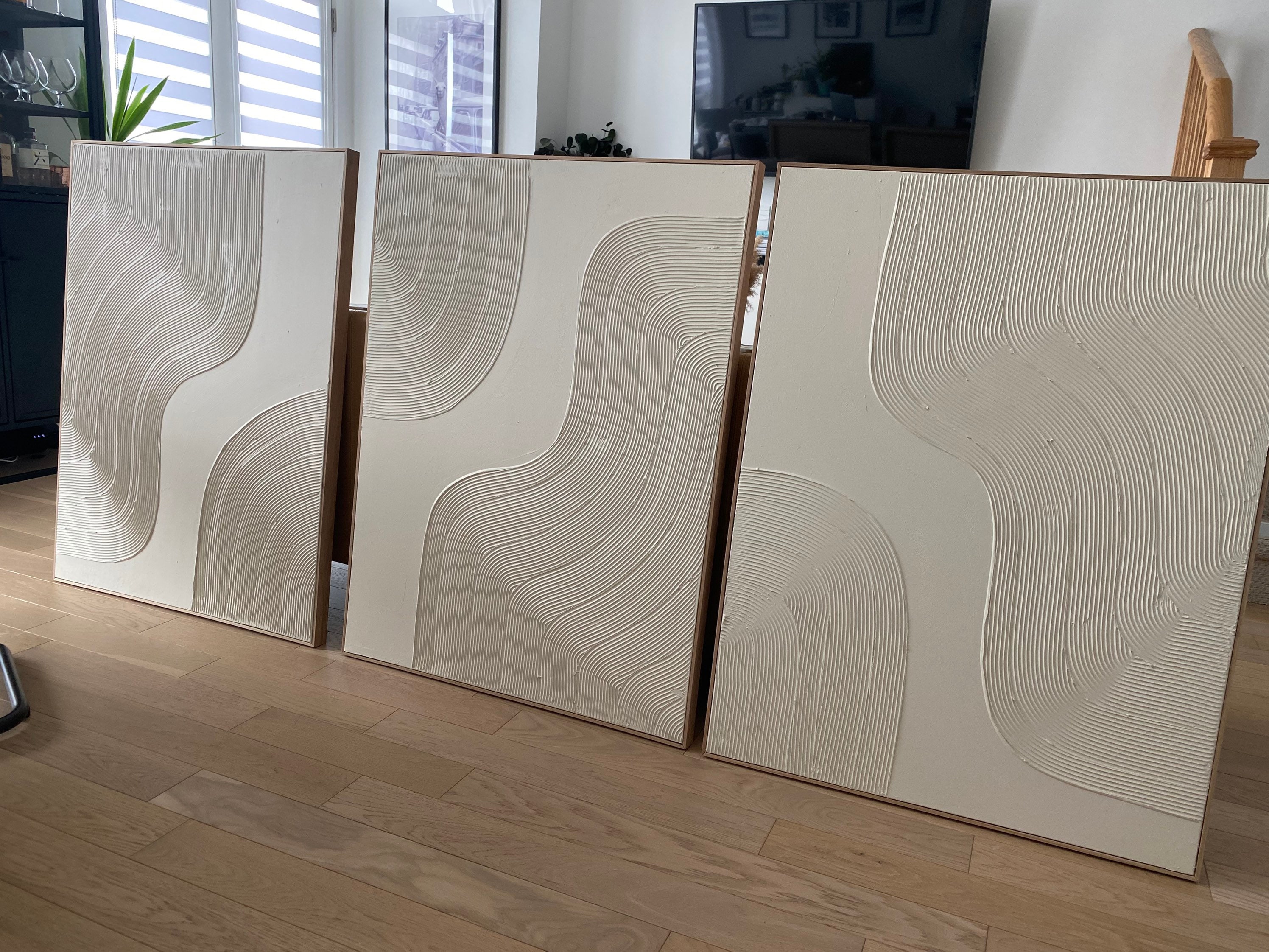 Textured Minimalist Canvas Art | Home Decor | Minimalist Home | Wall ...