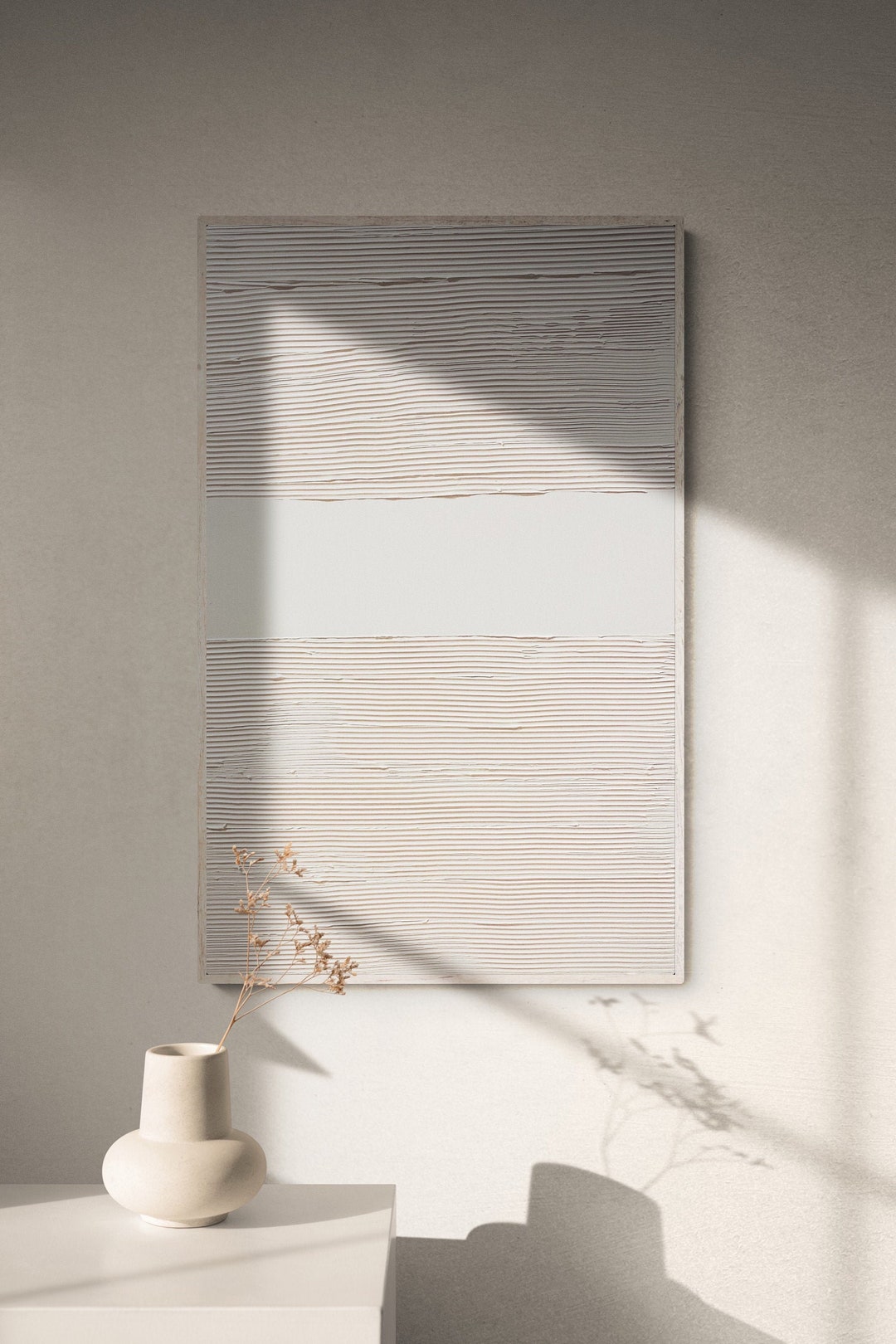 Textured Minimalist Canvas Art (geometric Collection) | Mother’s Day ...