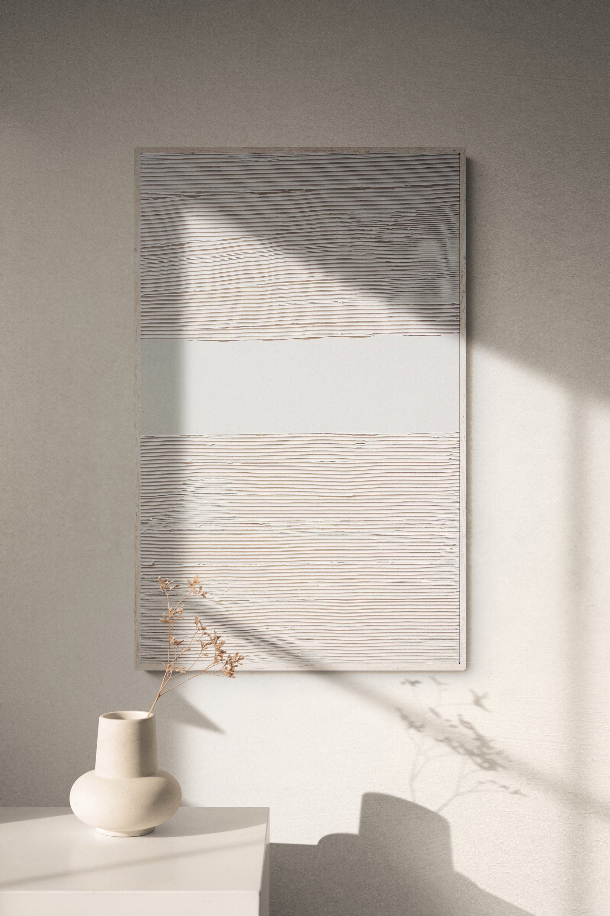 Textured Minimalist Canvas Art geometric Collection - Etsy