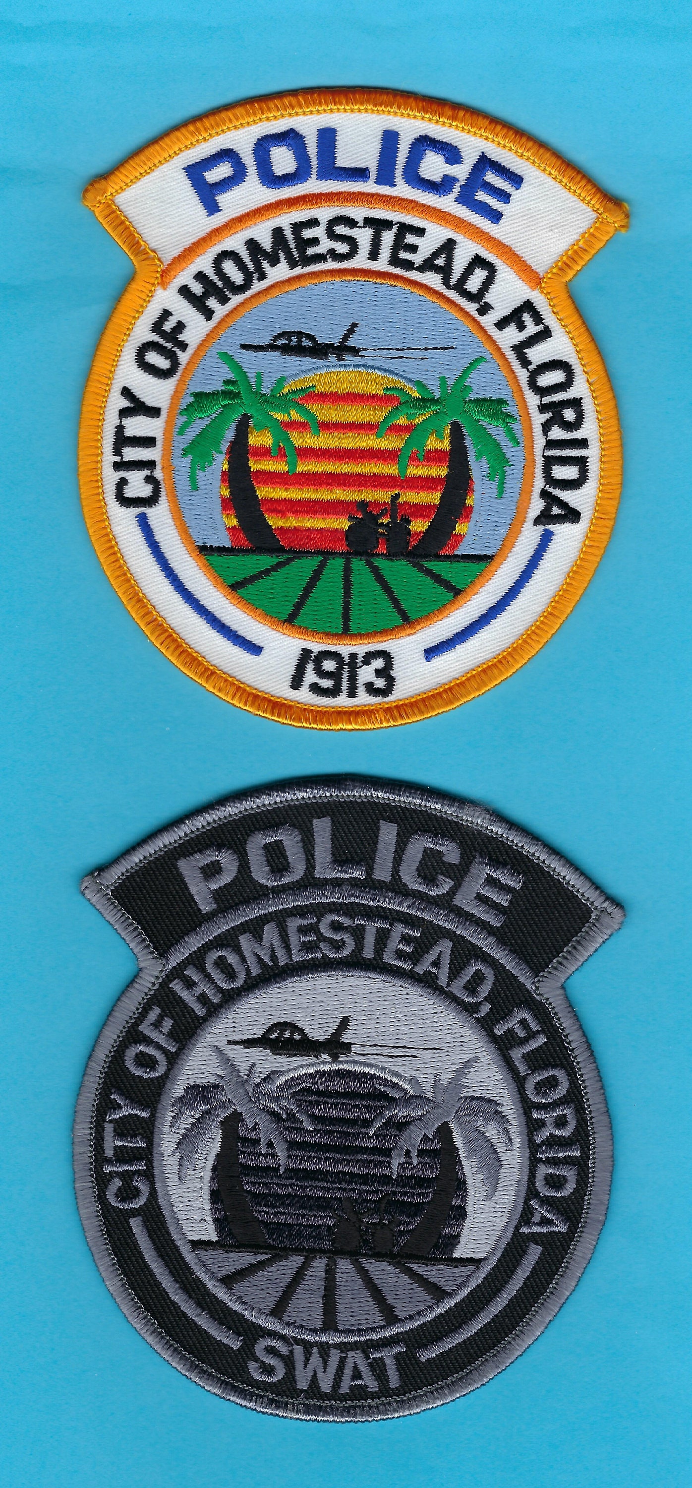Police Swat Patches