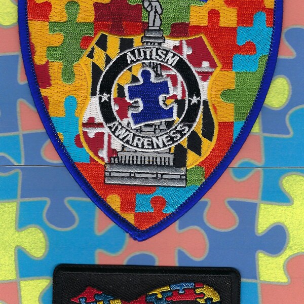 Autism Police Patch - Etsy