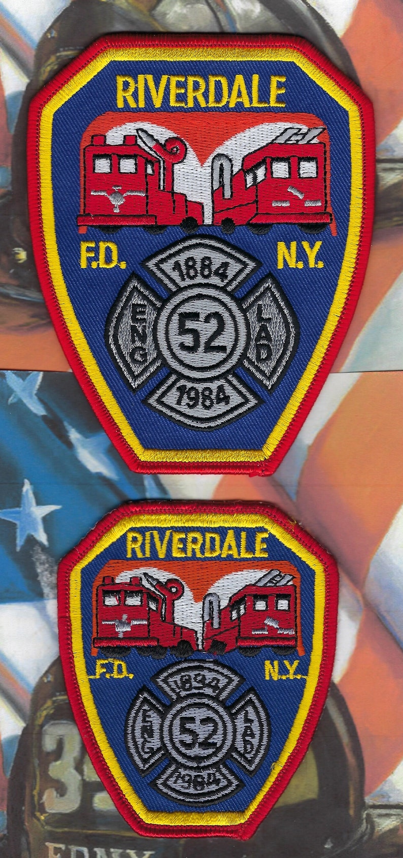 FDNY ENGINE 52 LADDER 52 100th Anniversary 1894 1994 - Etsy