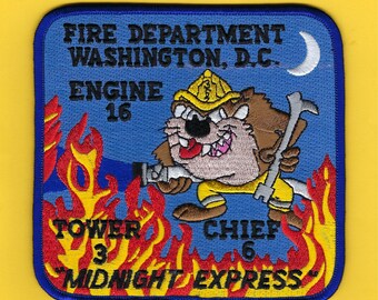 Fire Chief Patch - Etsy