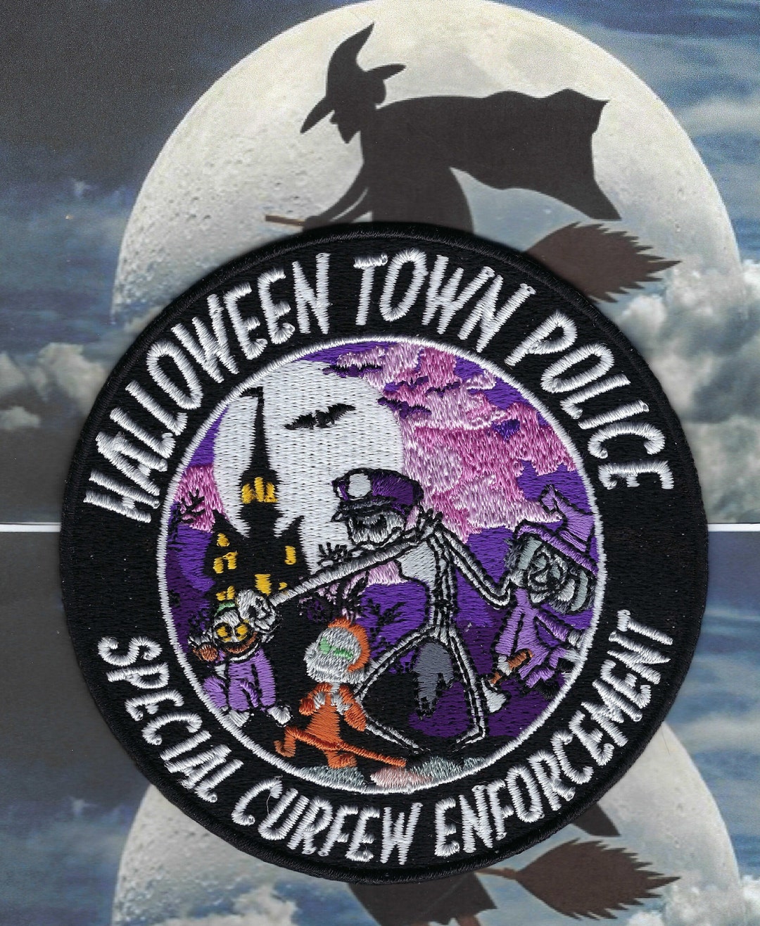 HALLOWEEN TOWN POLICE Department Special Curfew Enforcement - Etsy