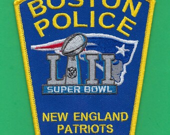 Boston Police Patch - Etsy