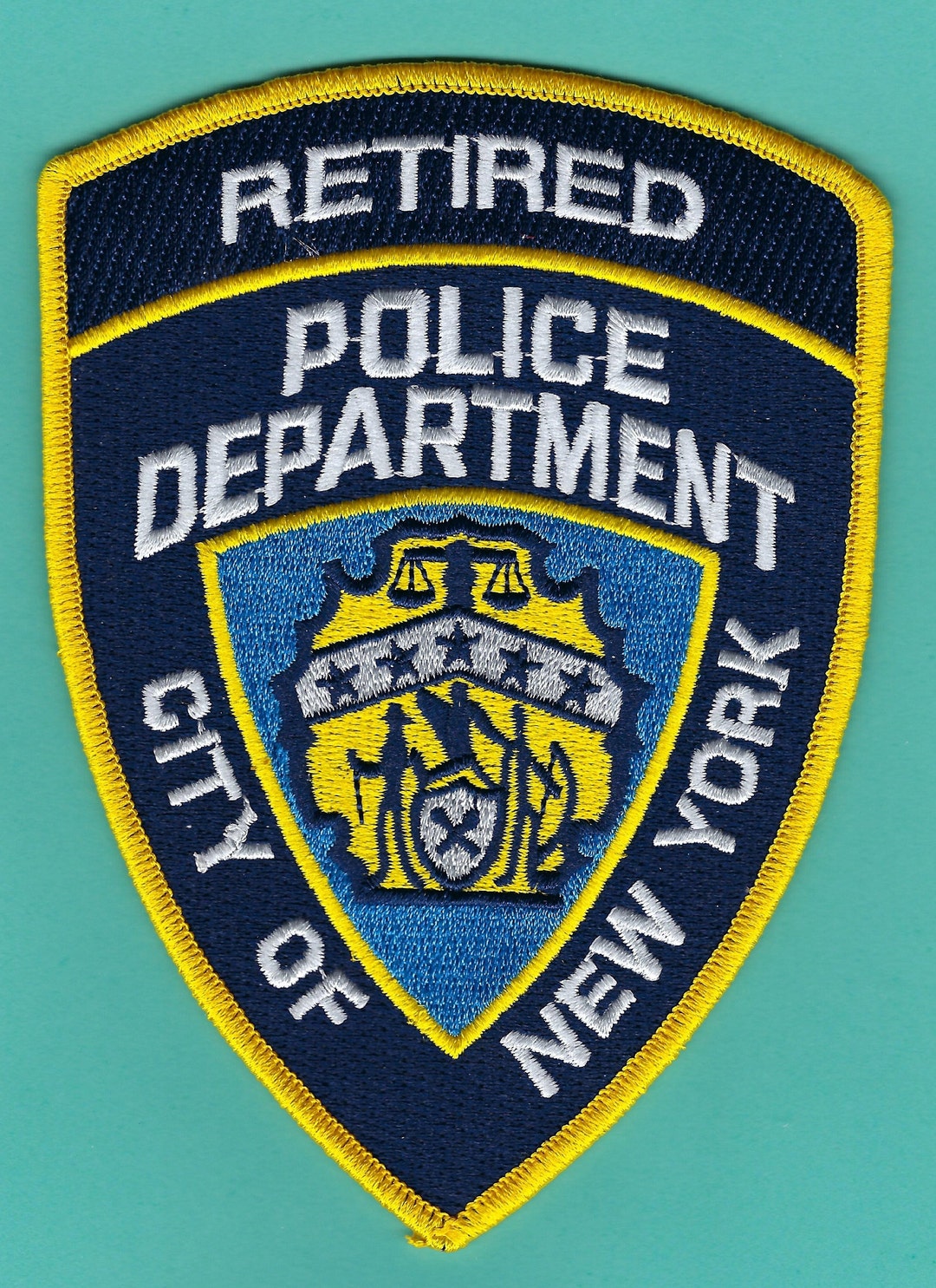 NYPD Retired Officer Patch Great for Retired New York City - Etsy