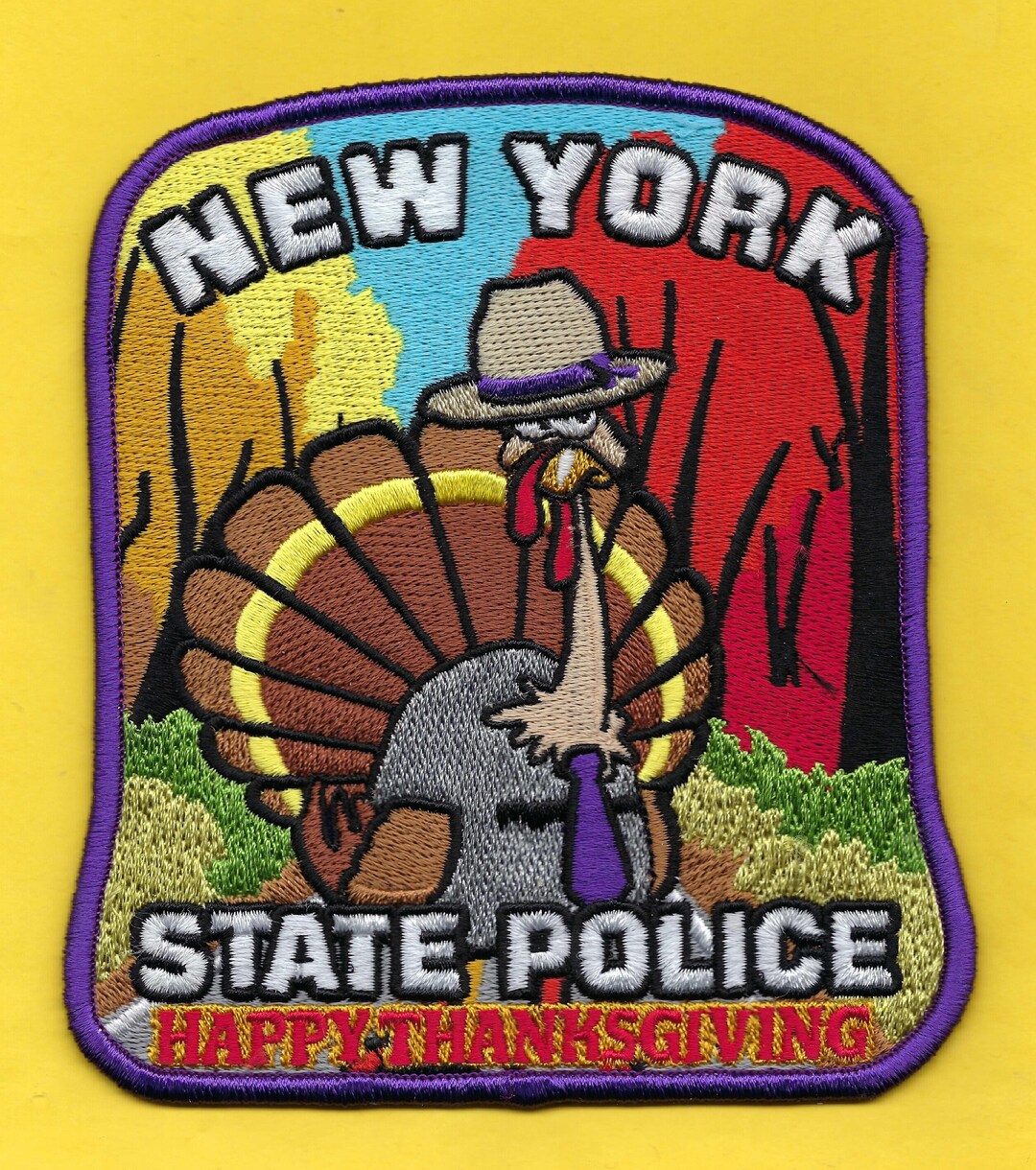 NEW YORK STATE Police Limited Edition Thanksgiving Patch LK - Etsy
