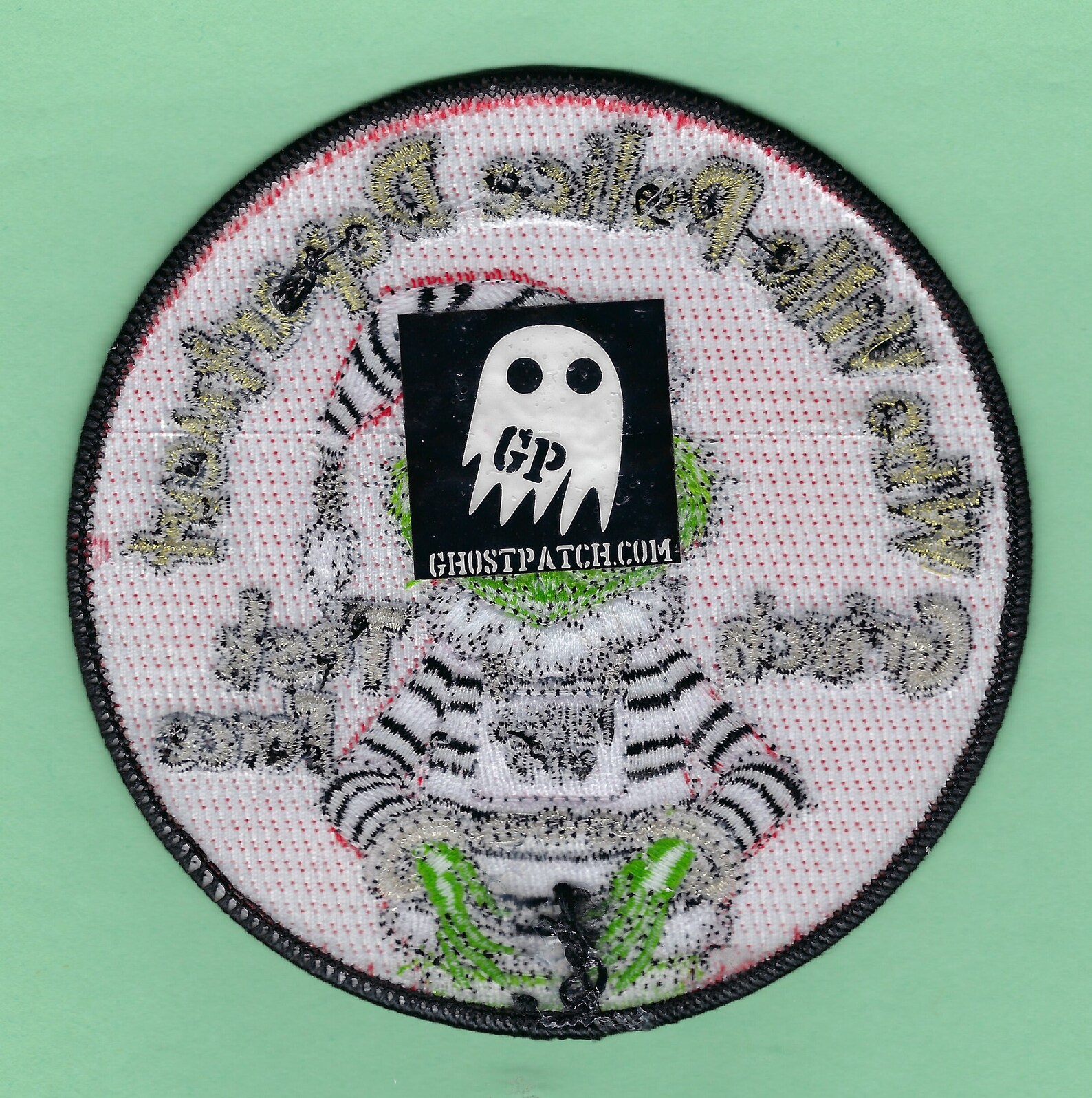 WHOVILLE POLICE Department Grinch Task Force Embroidered Patch A-W-E-S ...