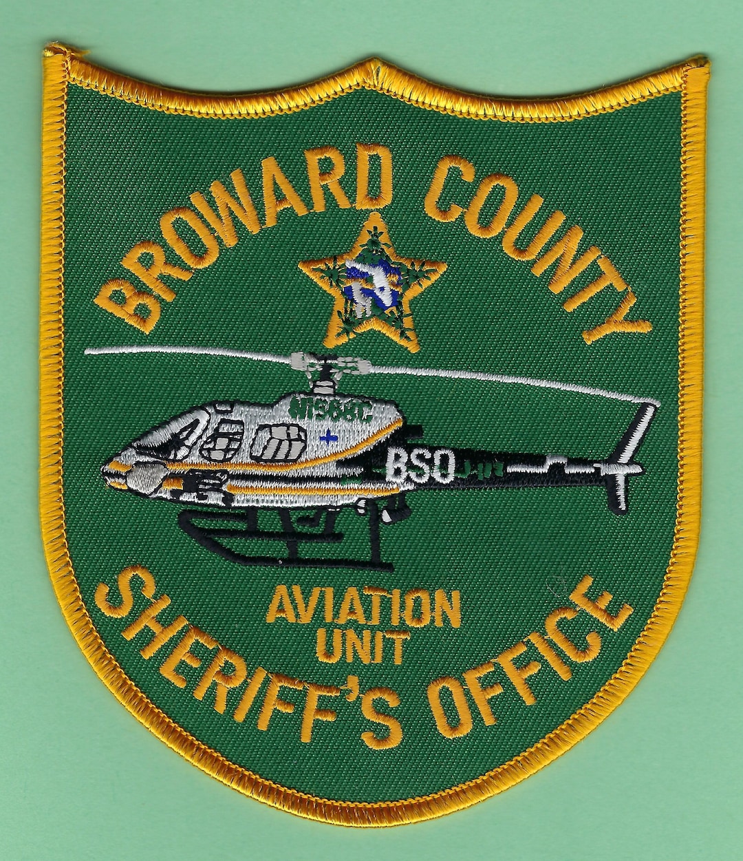 BROWARD COUNTY Sheriff's Office Aviation Unit Patch Very Nice Design ...