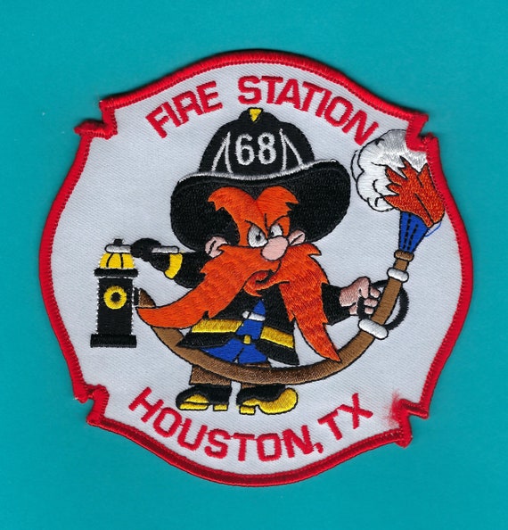 HOUSTON FIRE DEPARTMENT Station 68 Company Patch Pecos Pete - Etsy
