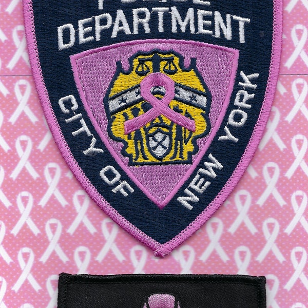 Nypd Breast Cancer - Etsy