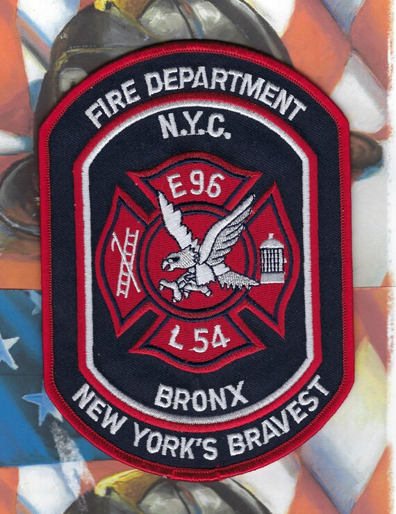 NEW YORK CITY Fire Department Engine 96 Ladder 54 Company | Etsy