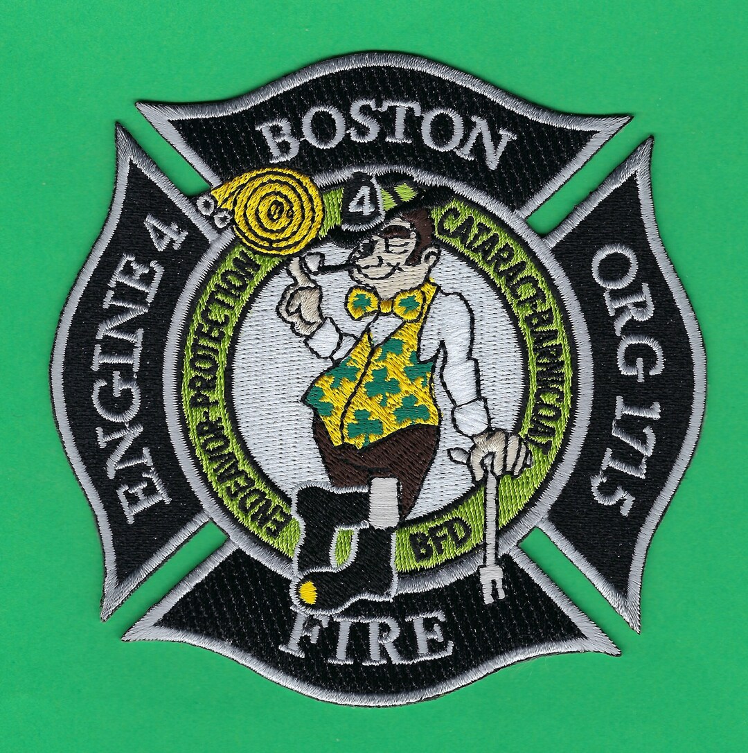 BOSTON Fire Department Engine 4 BOSTON CELTICS Limited Edition ...