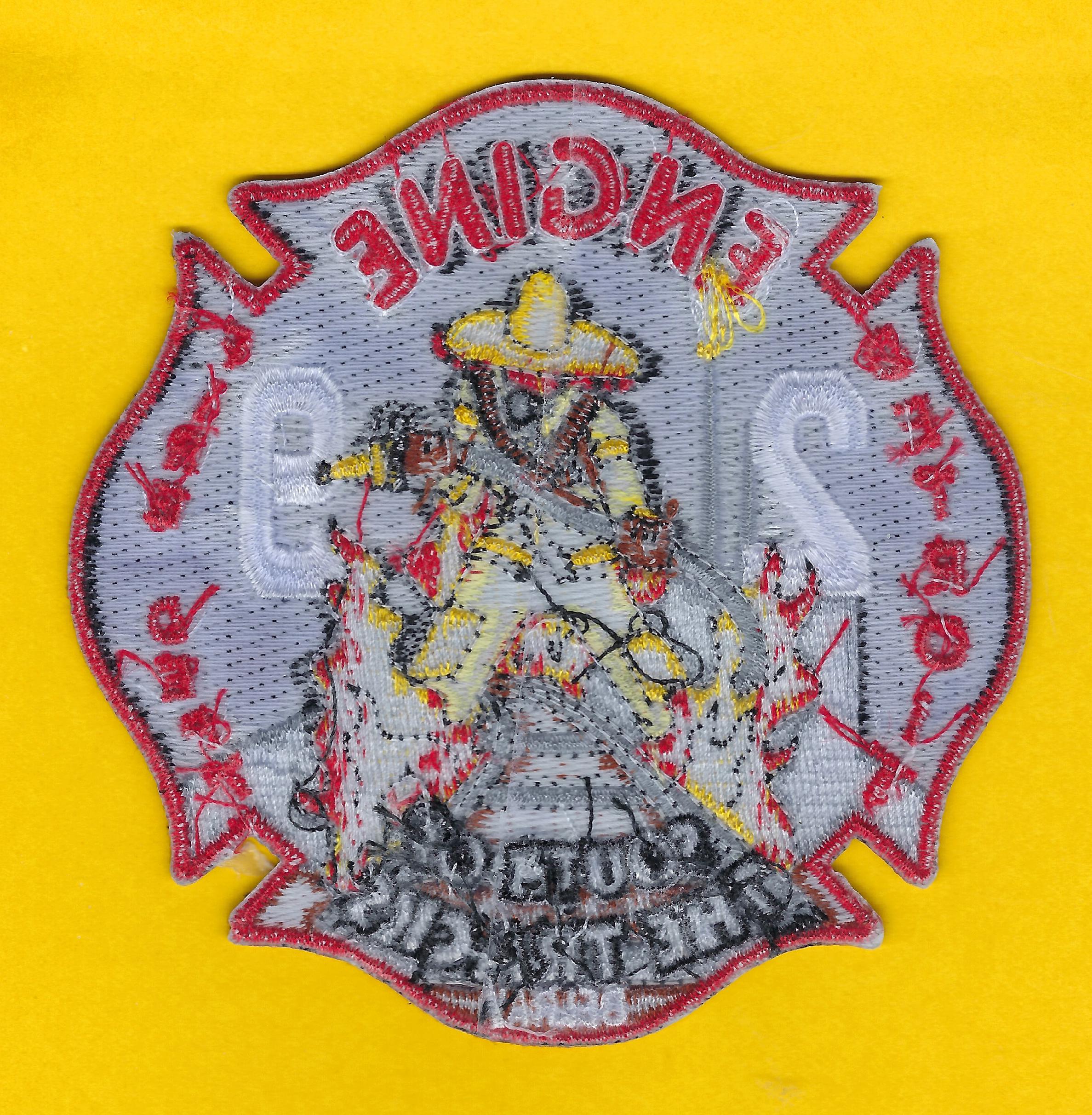 DETROIT FIRE Department Engine 29 Embroidered Company Patch MICHIGAN ...
