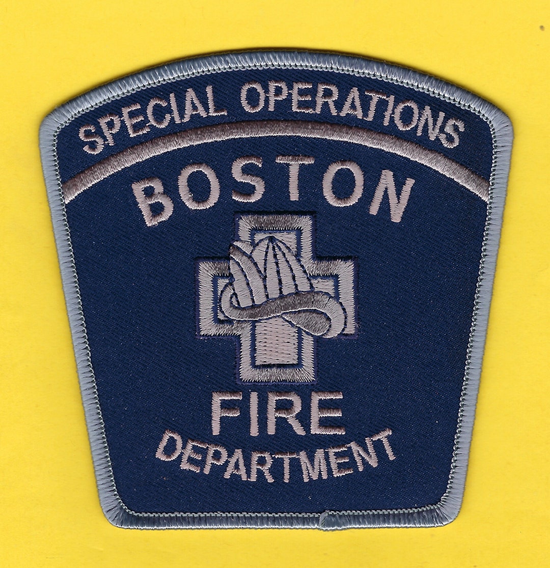 BOSTON FIRE DEPARTMENT Special Operations Division Embroidered Company ...
