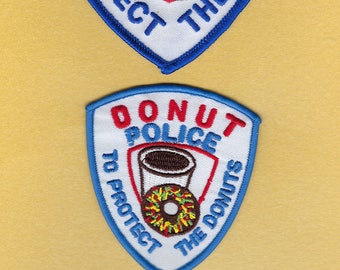 Donut Police Patch | Etsy