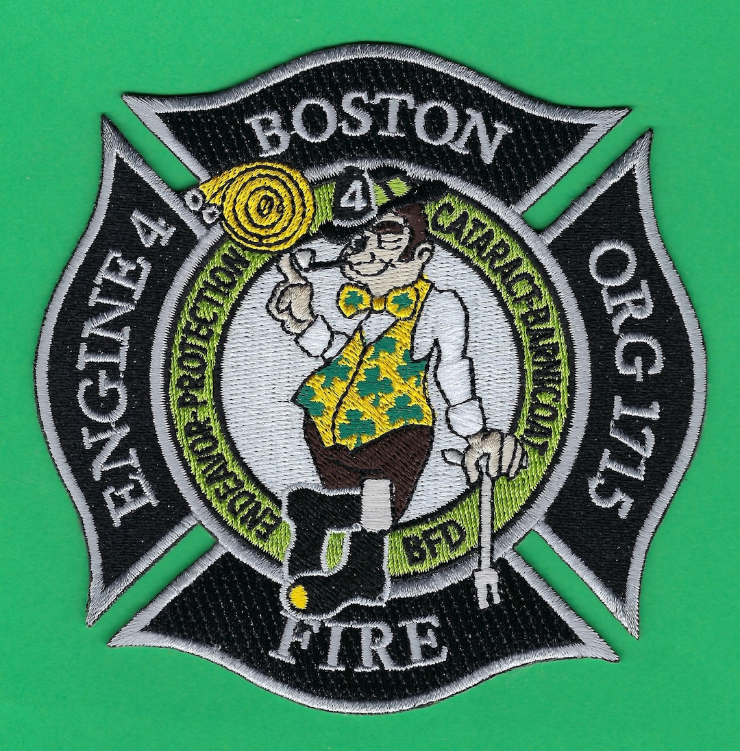 BOSTON Fire Department Engine 4 BOSTON CELTICS Limited Edition ...
