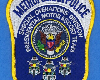 Police Motor Patch - Etsy