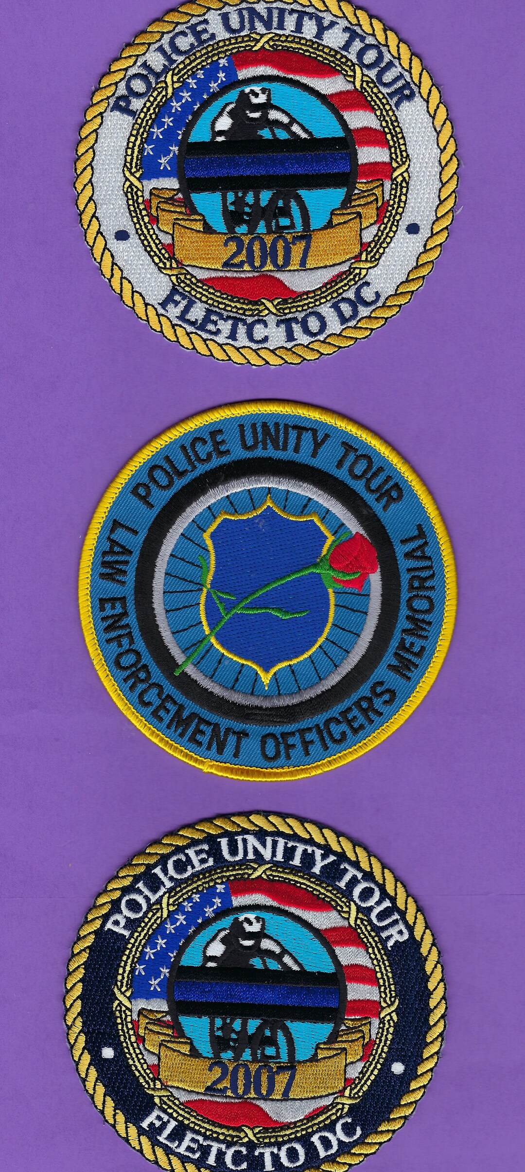 POLICE UNITY TOUR Law Enforcement Officers Memorial Ride to D.C. Police ...