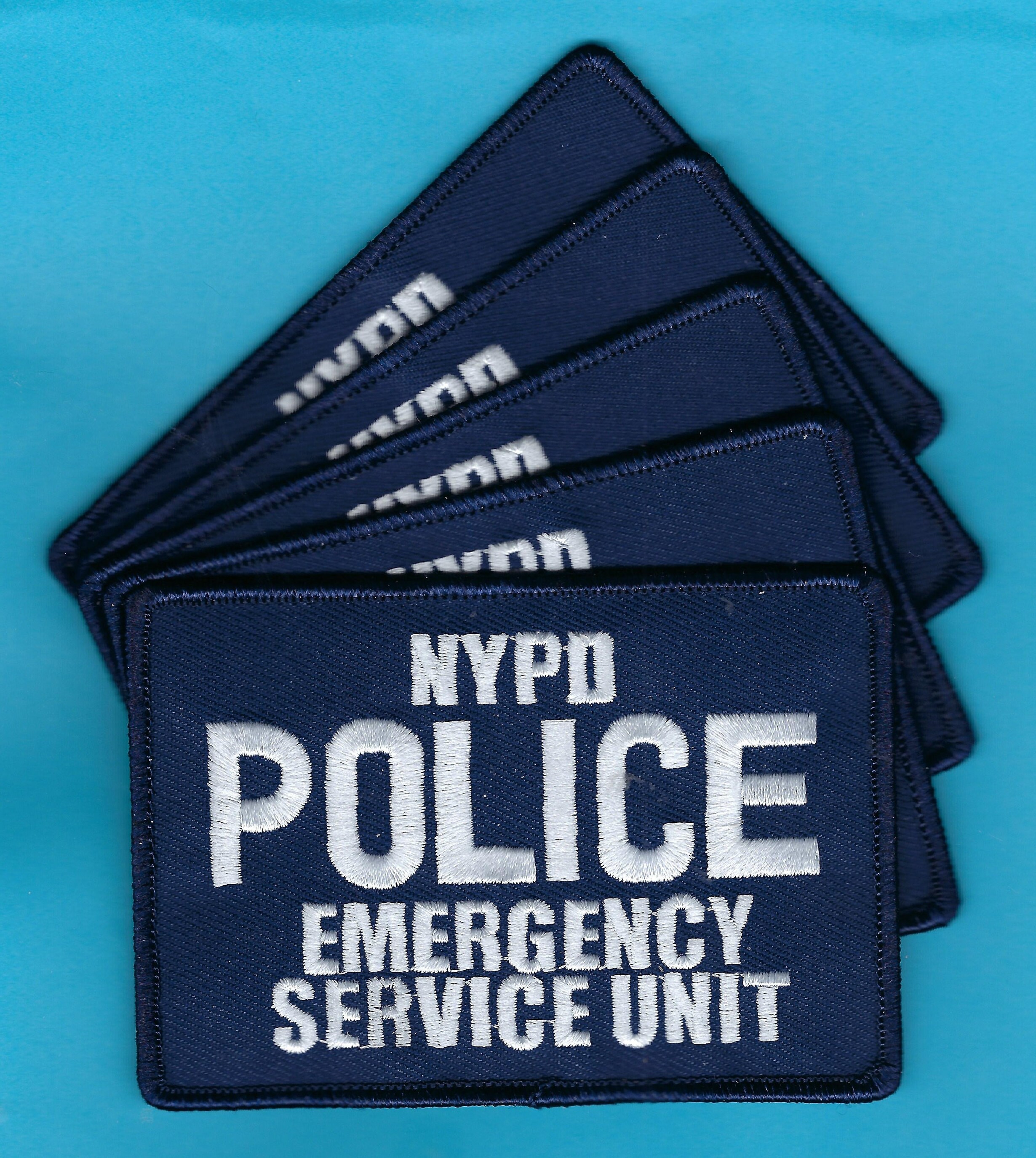 NYPD EMERGENCY Service Unit Rocker Patches 5 New York City - Etsy