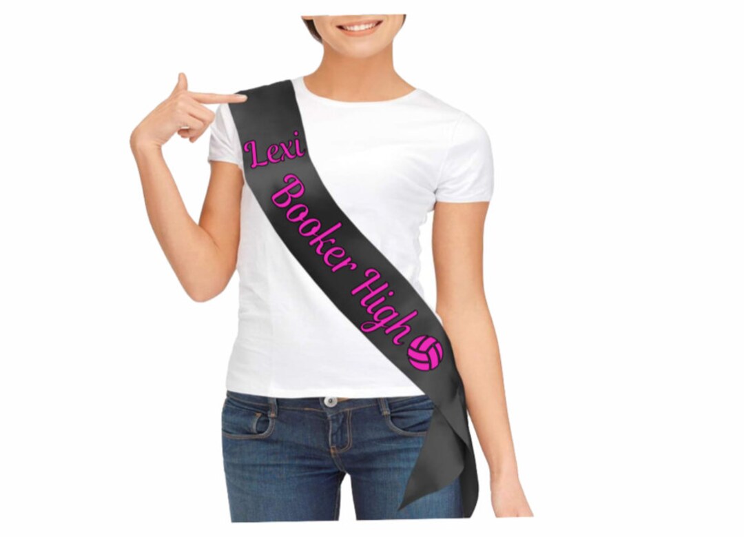 Blank Black and White Sport Sashes, Black Sport Sash, Black and White ...