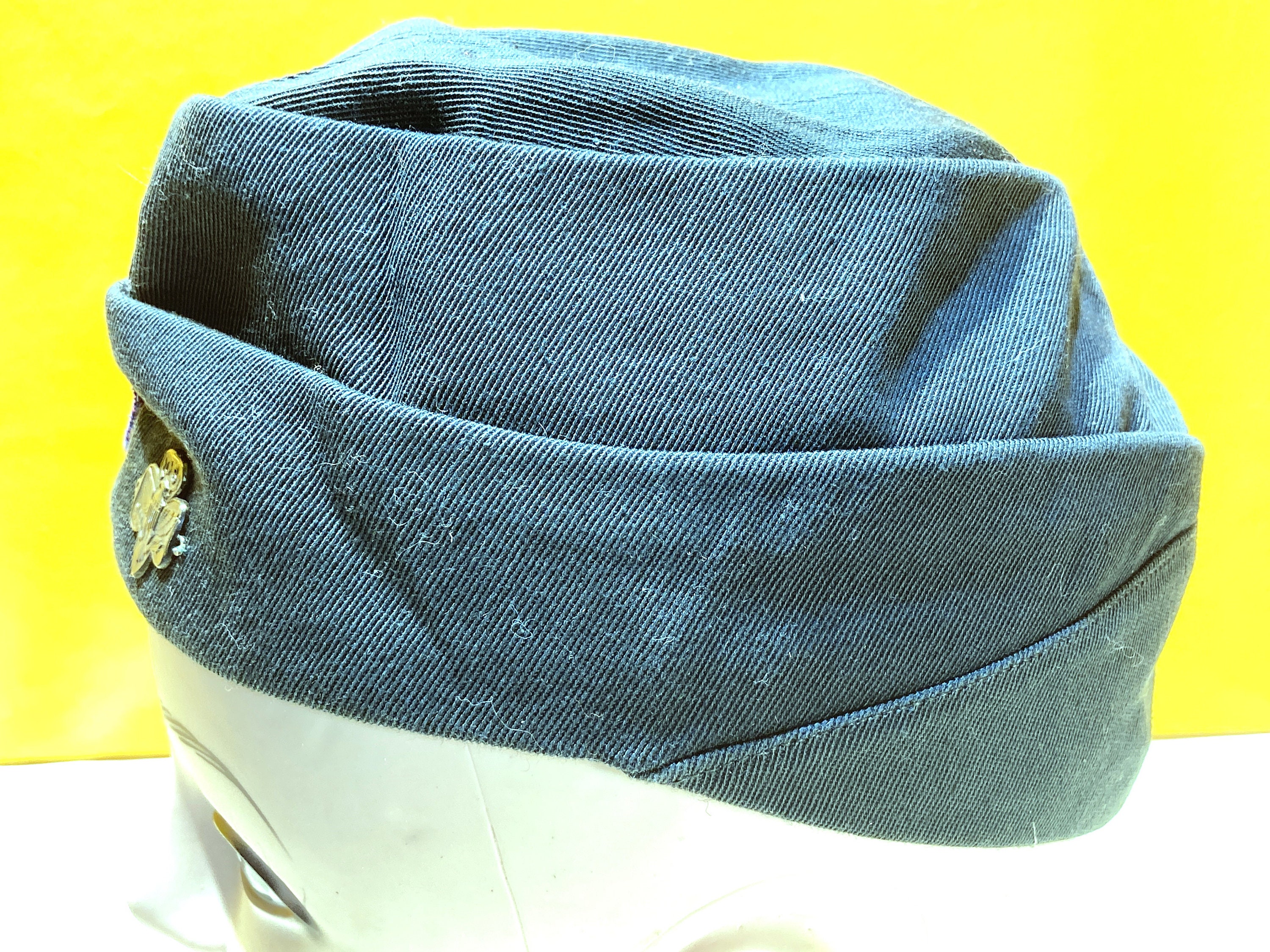 WWII Girl Scout Garrison Cap With Senior Service Scout SSS Badge and ...
