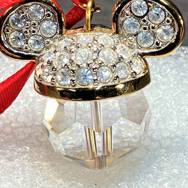 Mickey Mouse Crystal Figurine - Etsy