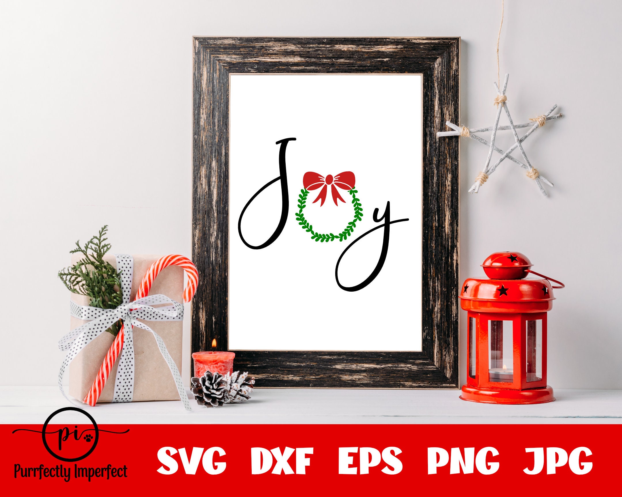 Joy / Word Art / Wordart / Christmas SVG / SVG / Cut File / - Etsy