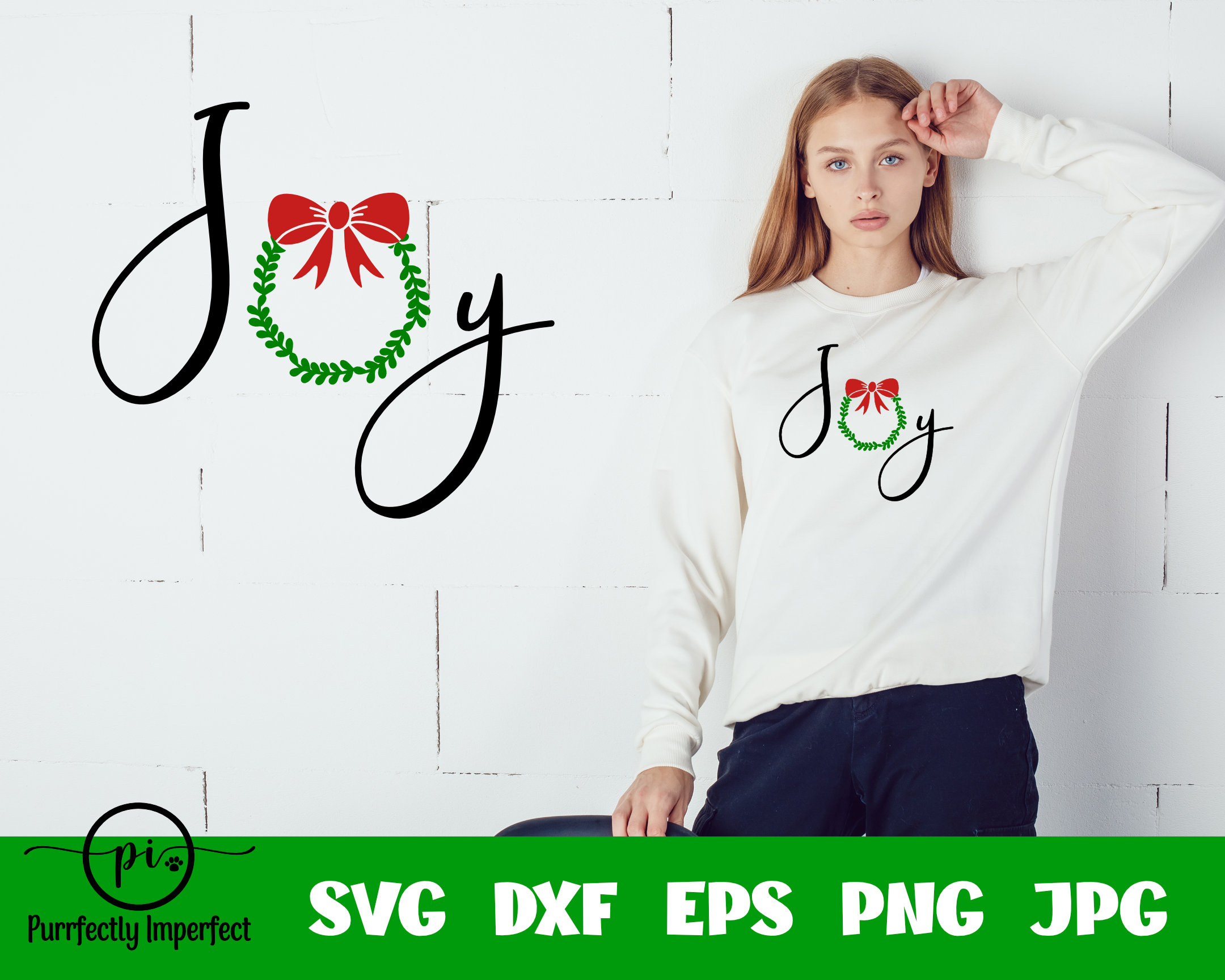 Joy / Word Art / Wordart / Christmas SVG / SVG / Cut File / Cricut ...