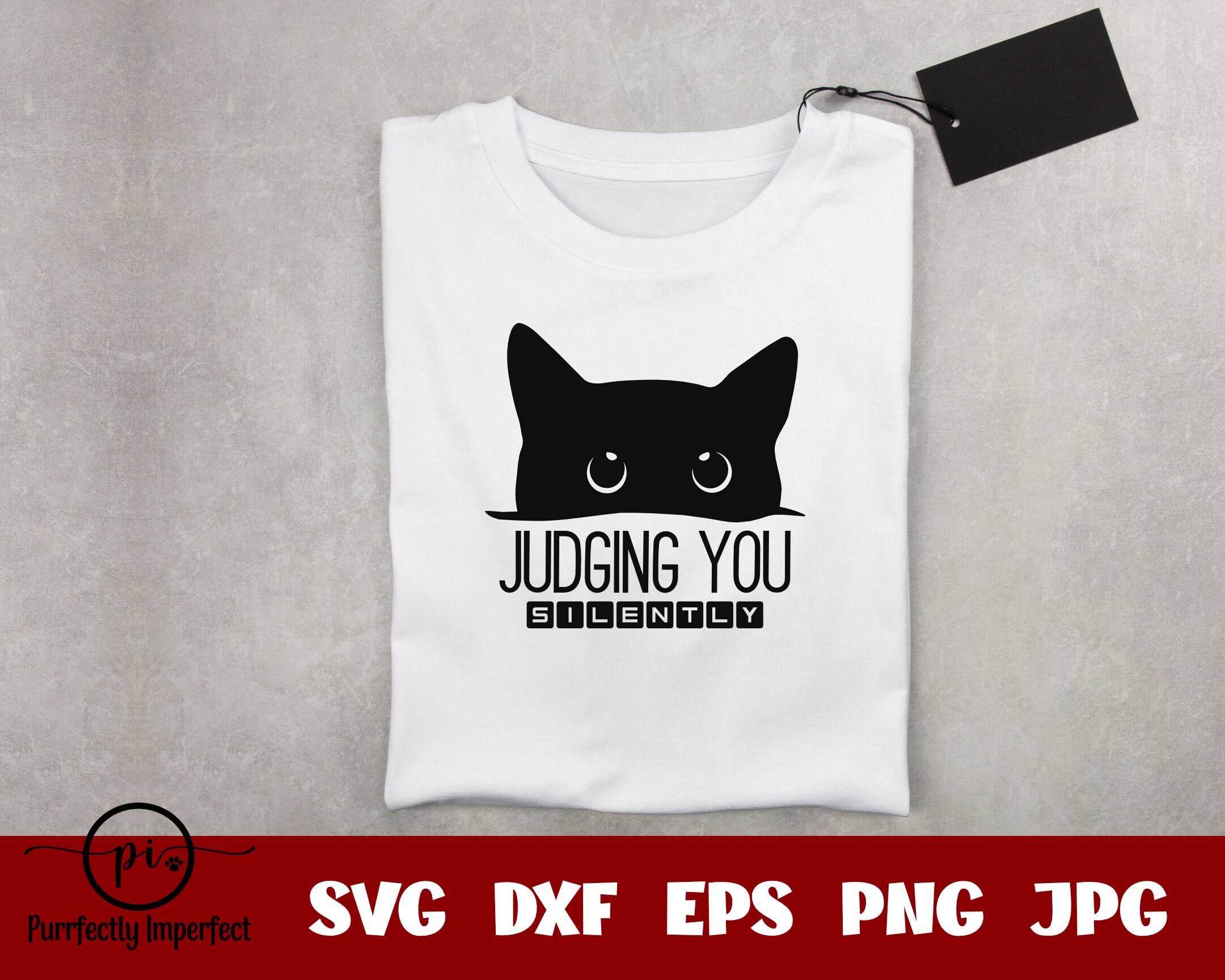 Judging You / Cats / Pets / Life / SVG / Cut File / Cricut / - Etsy