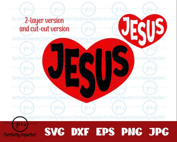Jesus Heart / Faith / Bible / God / Christian / God's Love - Etsy