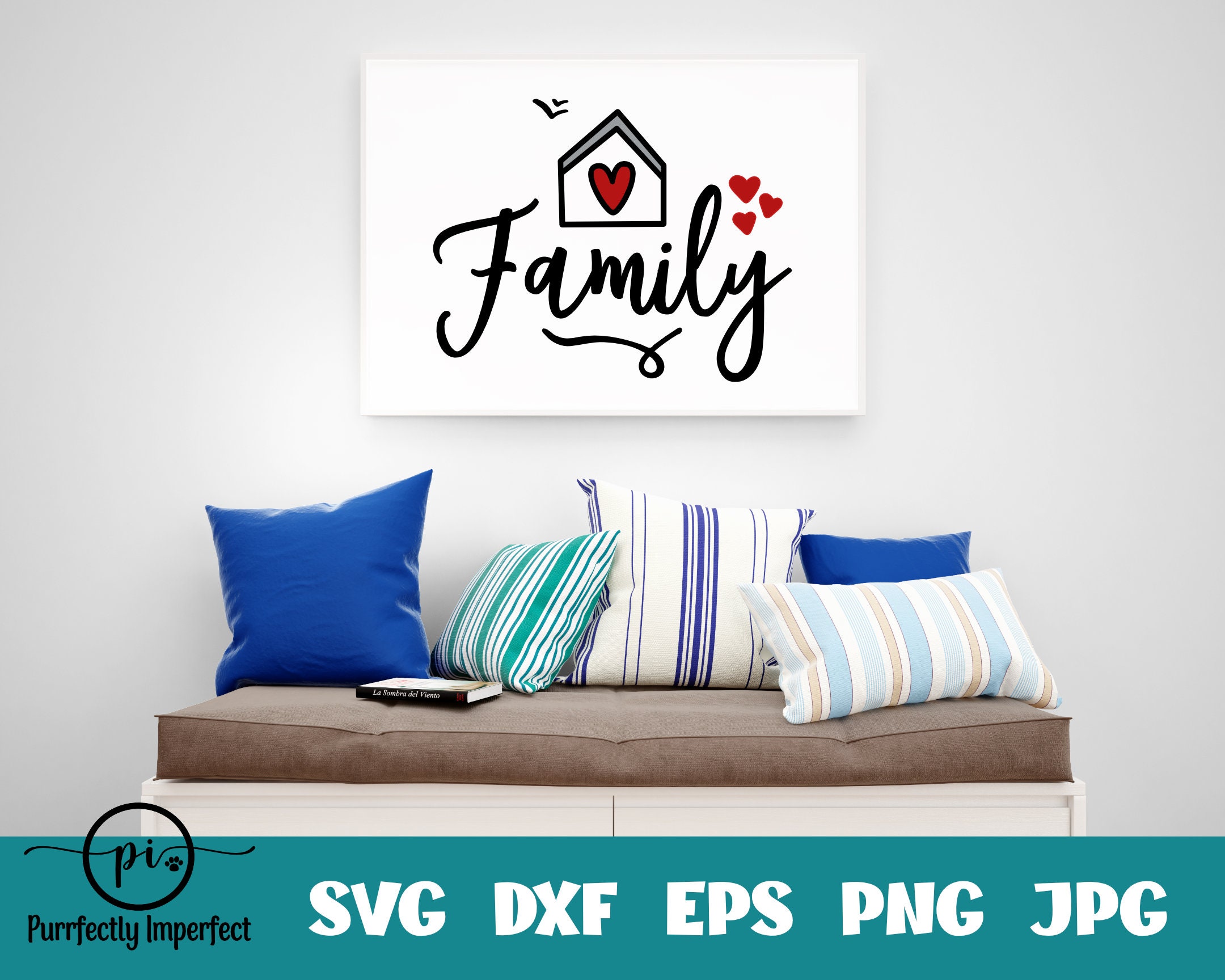 Family2 / Family Love / Home / SVG / Cut File / Sublimation / Cricut ...