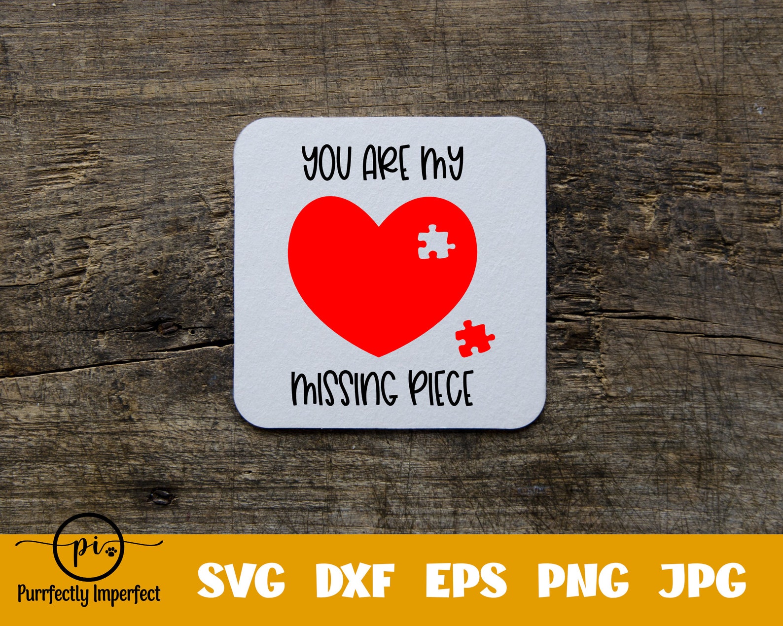 You Are My Missing Piece / Love / Valentine / Valentine's Day / SVG ...