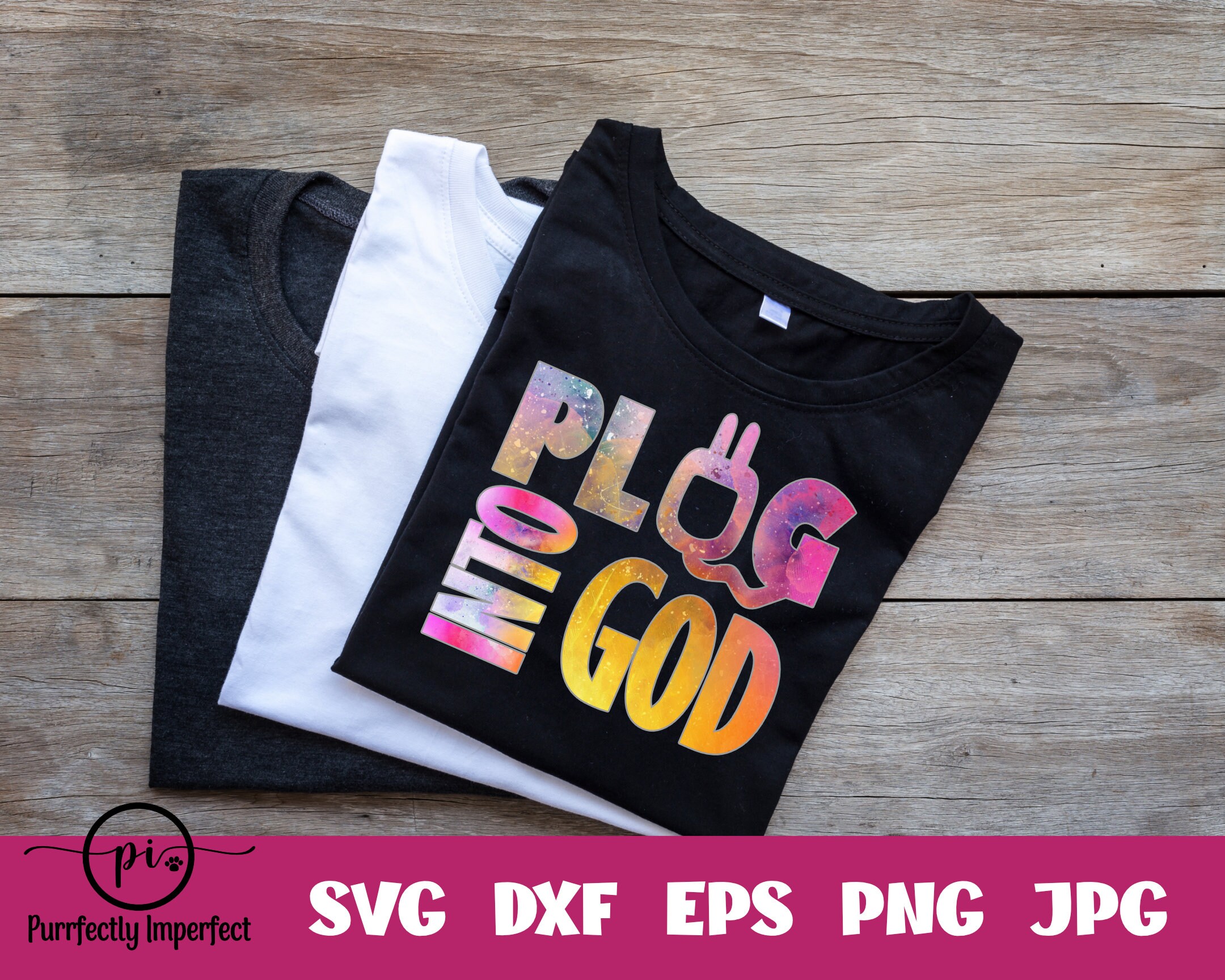 Plug Into God / Encouragement / Faith / Bible / Prayer / God / - Etsy