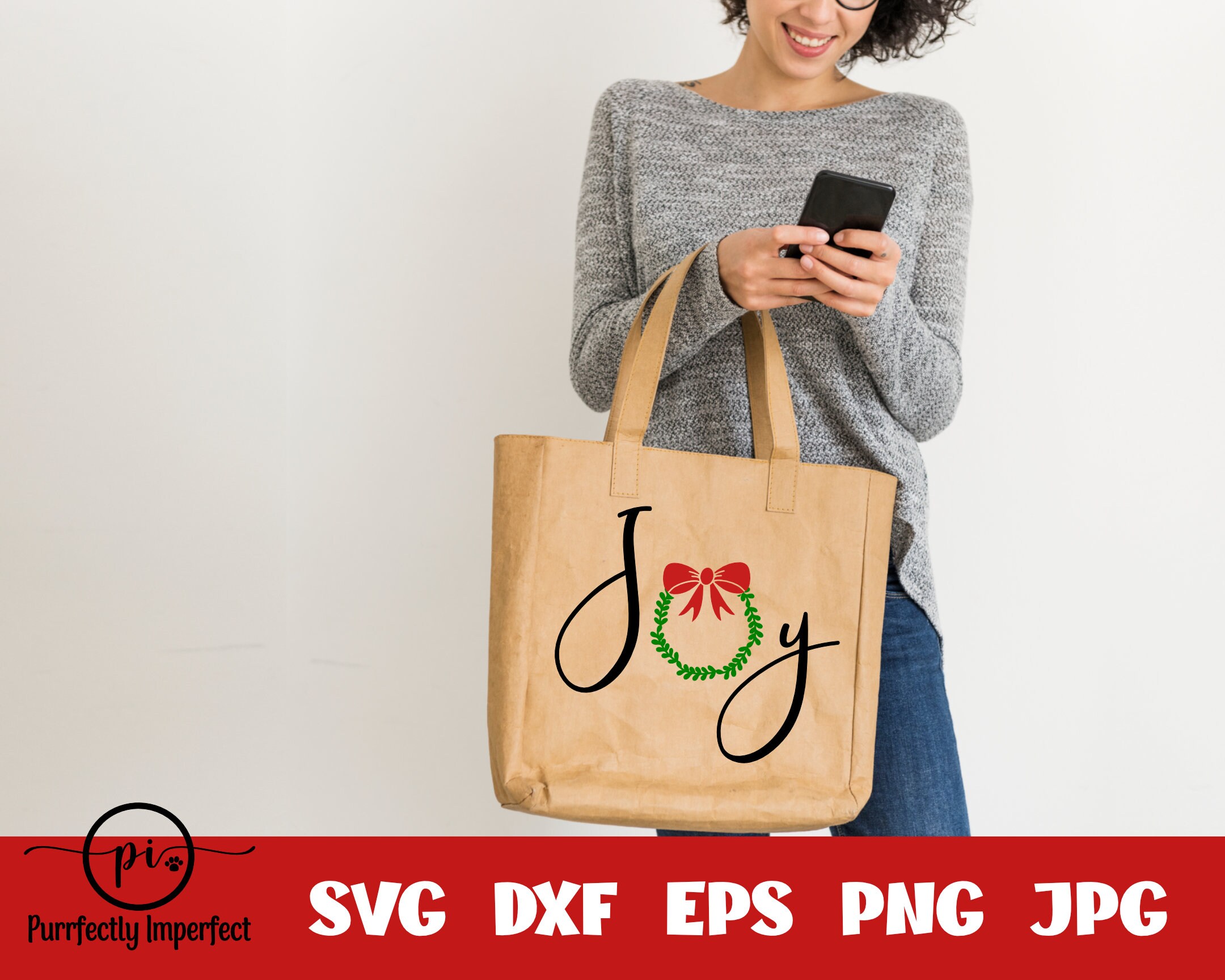 Joy / Word Art / Wordart / Christmas SVG / SVG / Cut File / Cricut ...