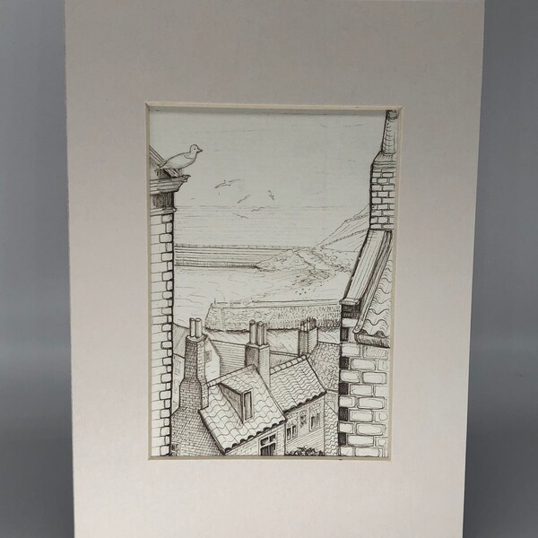 Ink Drawing Print - Etsy UK