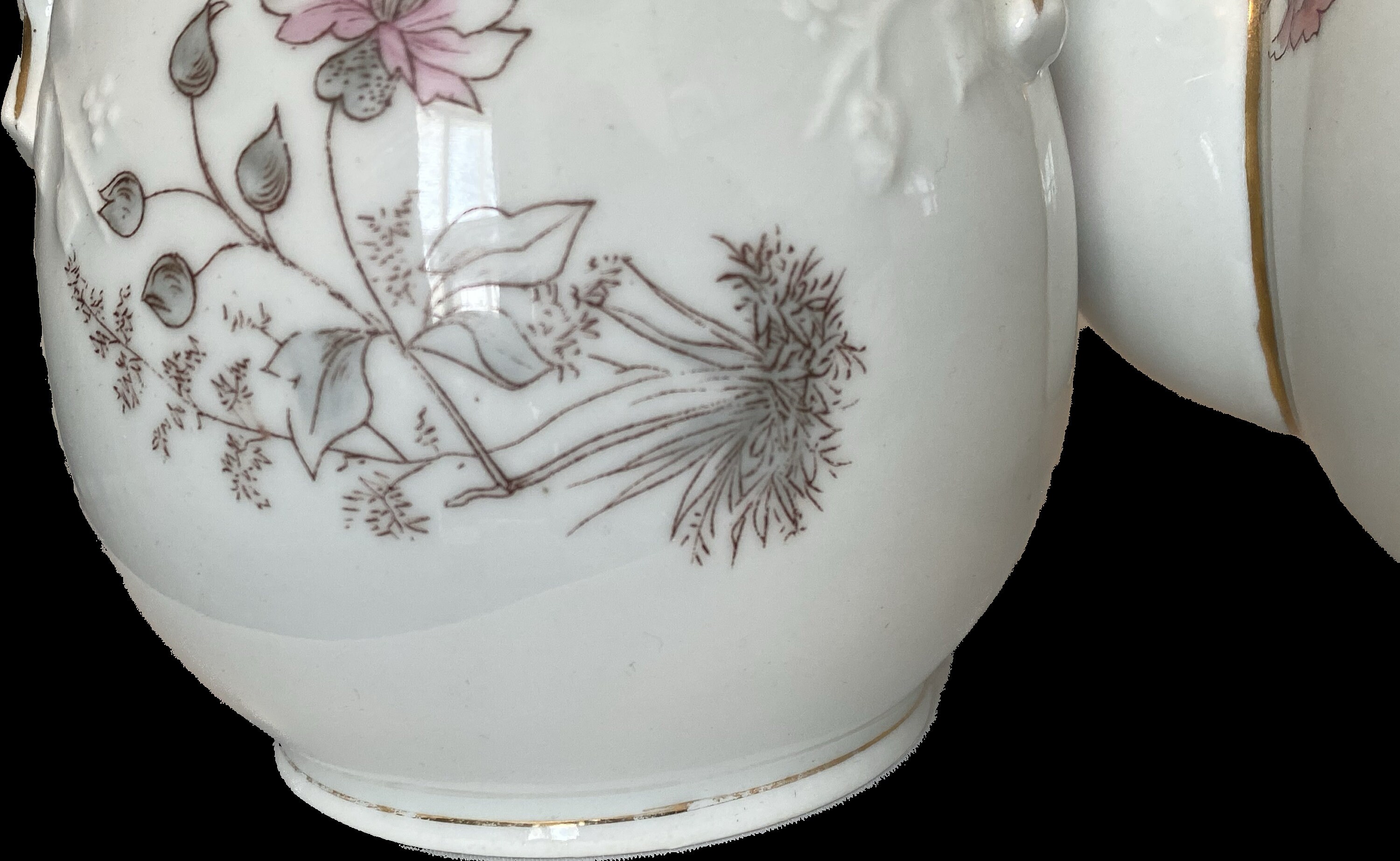 Vintage B S M 3 Piece Set Teapot, Creamer, & Sugar Dish - Etsy