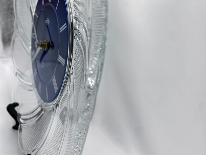 Hoya Crystal Quartz Clock Vintage - Etsy