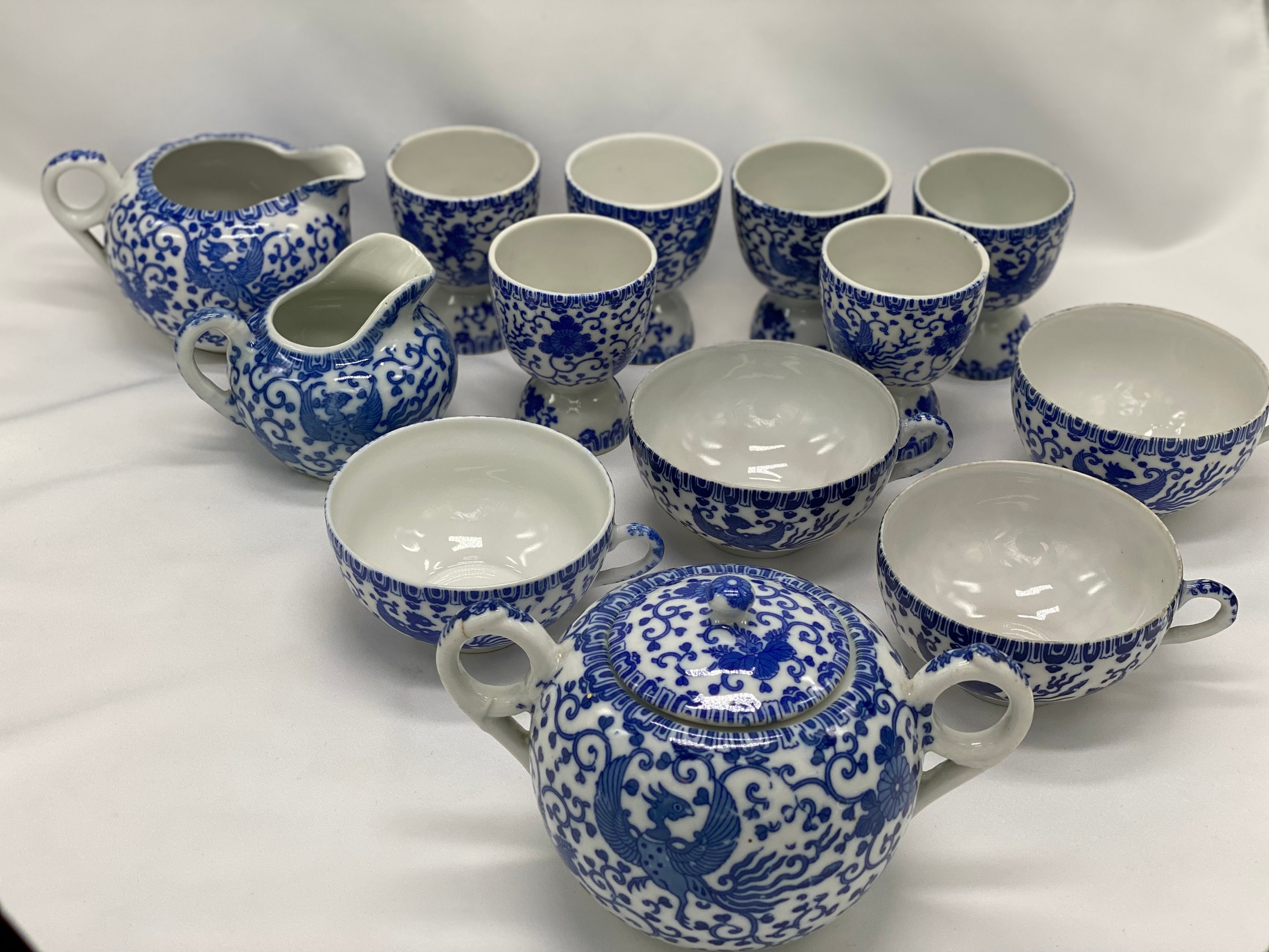 14pcs Vintage Phoenix Bird by Made in JAPAN - Etsy