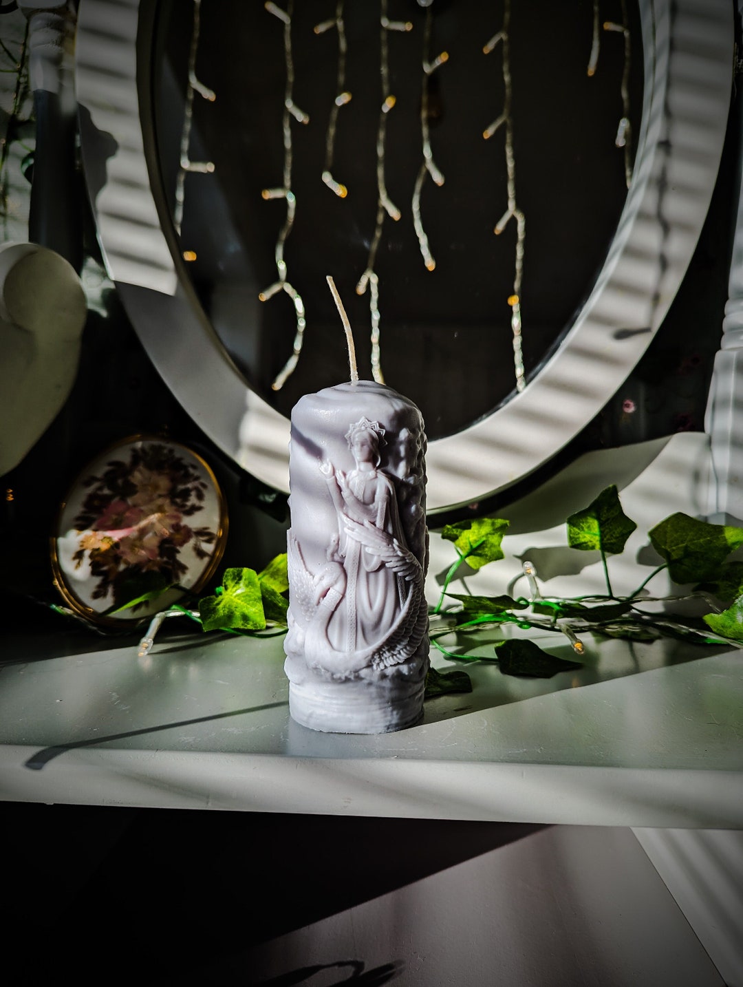 Pagan Folklore Fairytale Swan Maiden Soy Wax Candle - Etsy