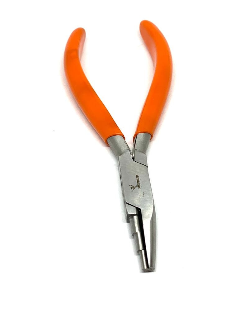 Forming 3 Step Wire Looping Wire Bending Concave Round Nose Pliers - Etsy