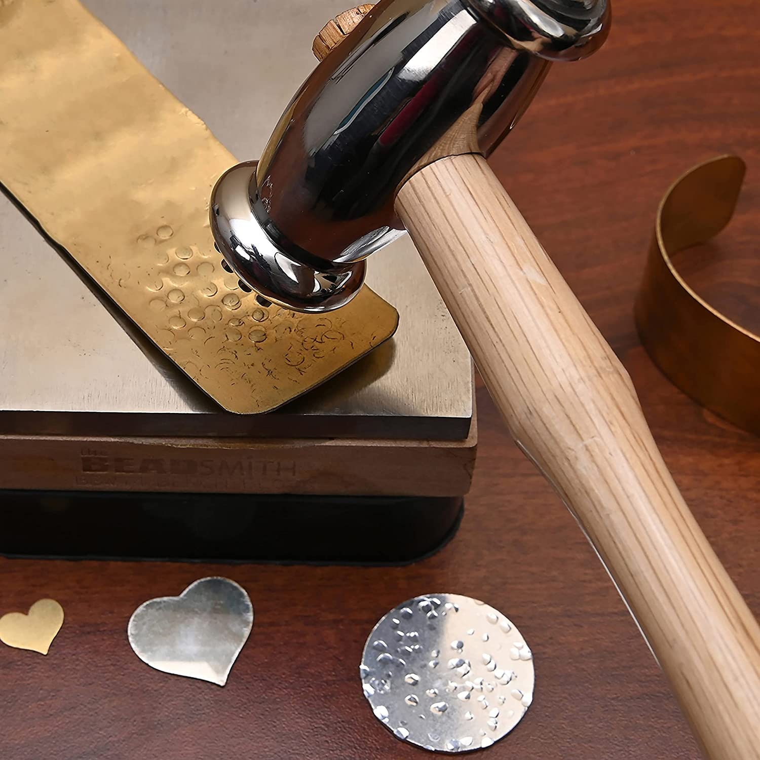 3pc - Double-sided Metal Jewelry Texture Chasing Repousse Hammer 6 ...