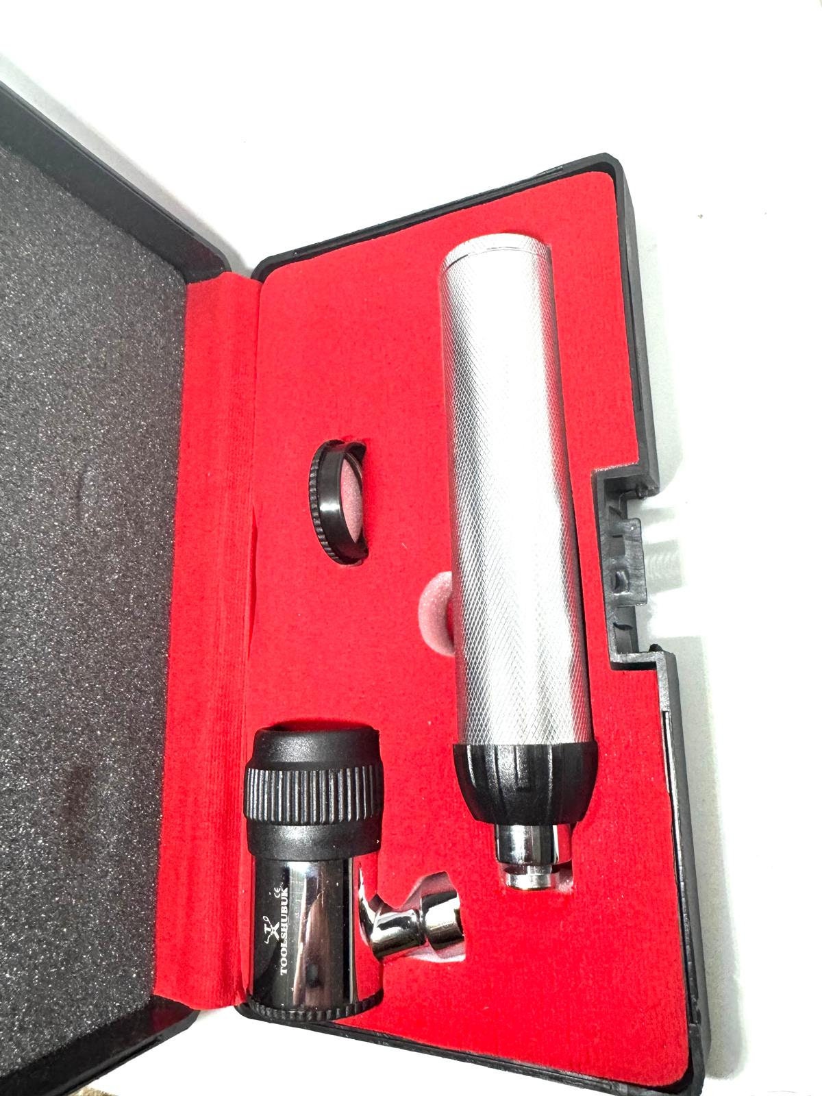 Dermatoscope Otoscope Skin Diagnostic Set Grey Dermal Instruments for ...