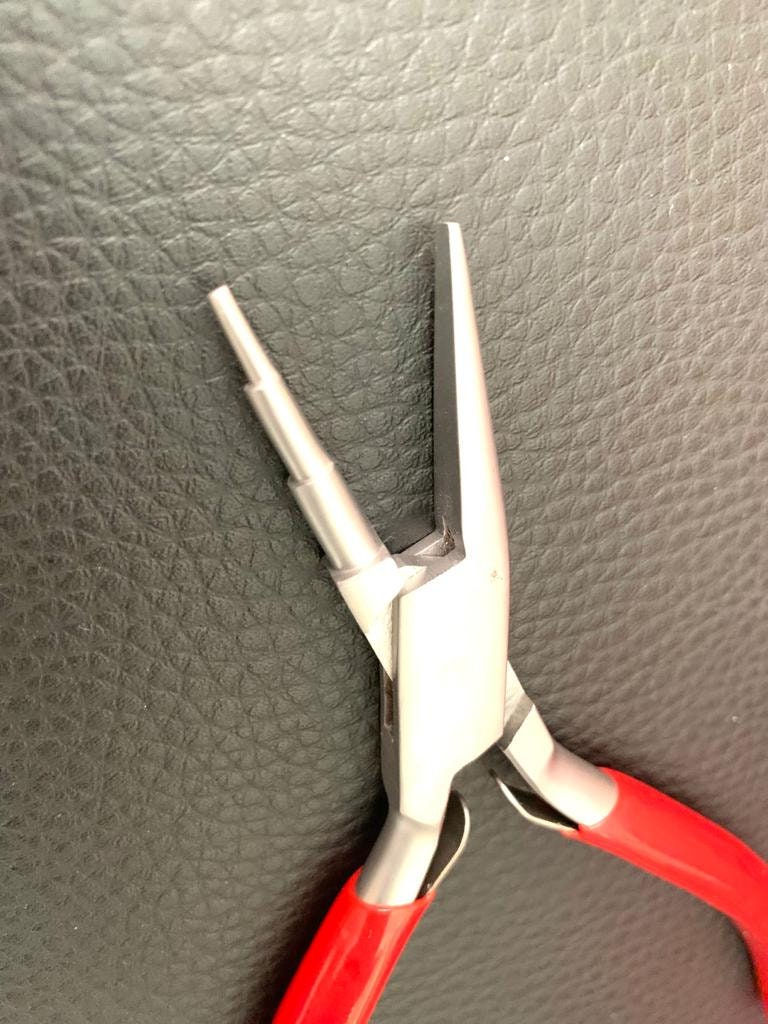 3 Step Wire Looping Wrapping Bending Flat Nose Pliers 5.5'' JEWELLERY ...