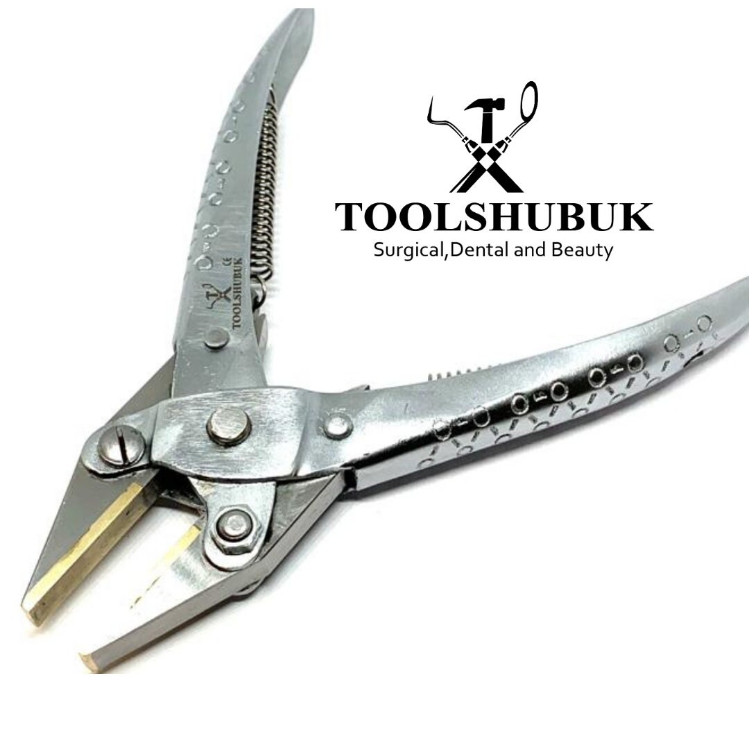 Parallel Action Flat Nose Pliers: Brass Tips for Jewelry Making - Etsy