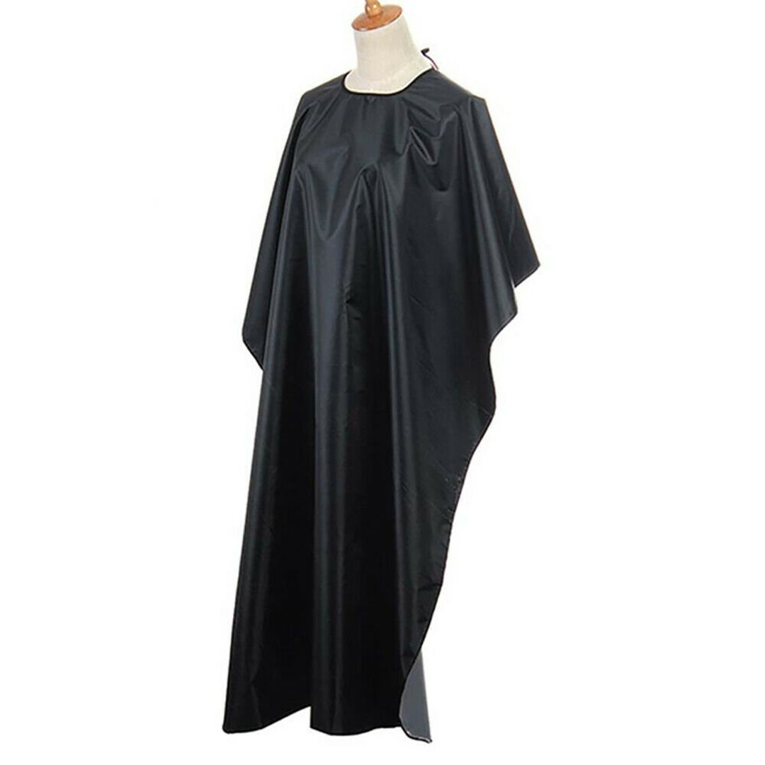 Professional Hairdressing Cape: Black Polyester Salon Barber Gown - Etsy