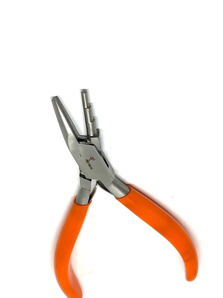 Forming 3 Step Wire Looping Wire Bending Concave Round Nose Pliers - Etsy