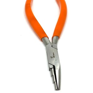 Forming 3 Step Wire Looping Wire Bending Concave Round Nose Pliers - Etsy